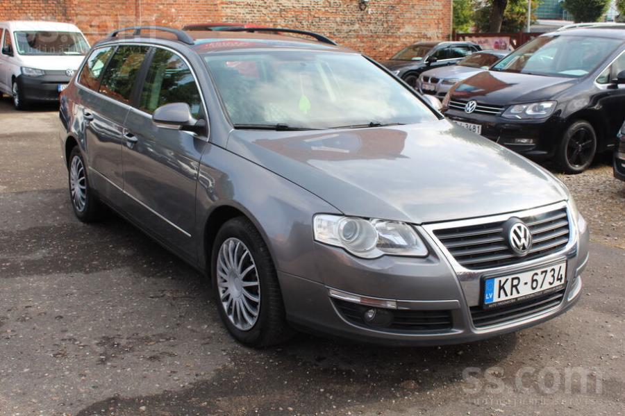 Pelēks Volkswagen Passat B6 2007 Liepāja, ar dzinēja tilpumu 1.90 L un nobraukumu 265 tūkst. km par 2350 €, foto 1 vietnē AUTOMOTO.COM.LV