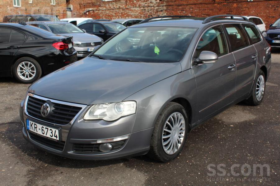 Pelēks Volkswagen Passat B6 2007 Liepāja, ar dzinēja tilpumu 1.90 L un nobraukumu 265 tūkst. km par 2350 €, foto 3 vietnē AUTOMOTO.COM.LV