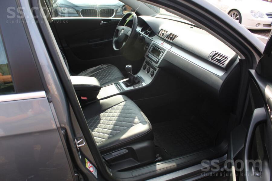 Pelēks Volkswagen Passat B6 2007 Liepāja, ar dzinēja tilpumu 1.90 L un nobraukumu 265 tūkst. km par 2350 €, foto 9 vietnē AUTOMOTO.COM.LV