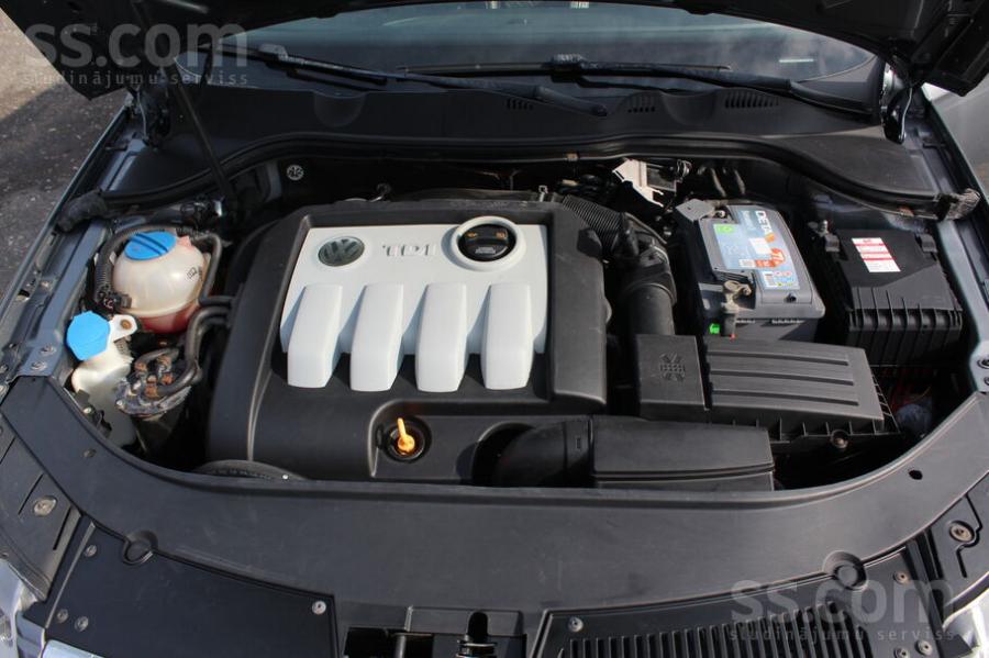 Pelēks Volkswagen Passat B6 2007 Liepāja, ar dzinēja tilpumu 1.90 L un nobraukumu 265 tūkst. km par 2350 €, foto 14 vietnē AUTOMOTO.COM.LV