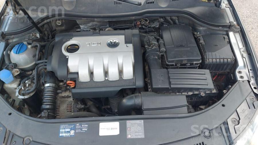 Grey Volkswagen Passat B6 2007 in Daugavpils, with an engine capacity of 2.00 L and mileage of 0 thousand km for 1450 €, photo 17 on AUTOMOTO.COM.LV