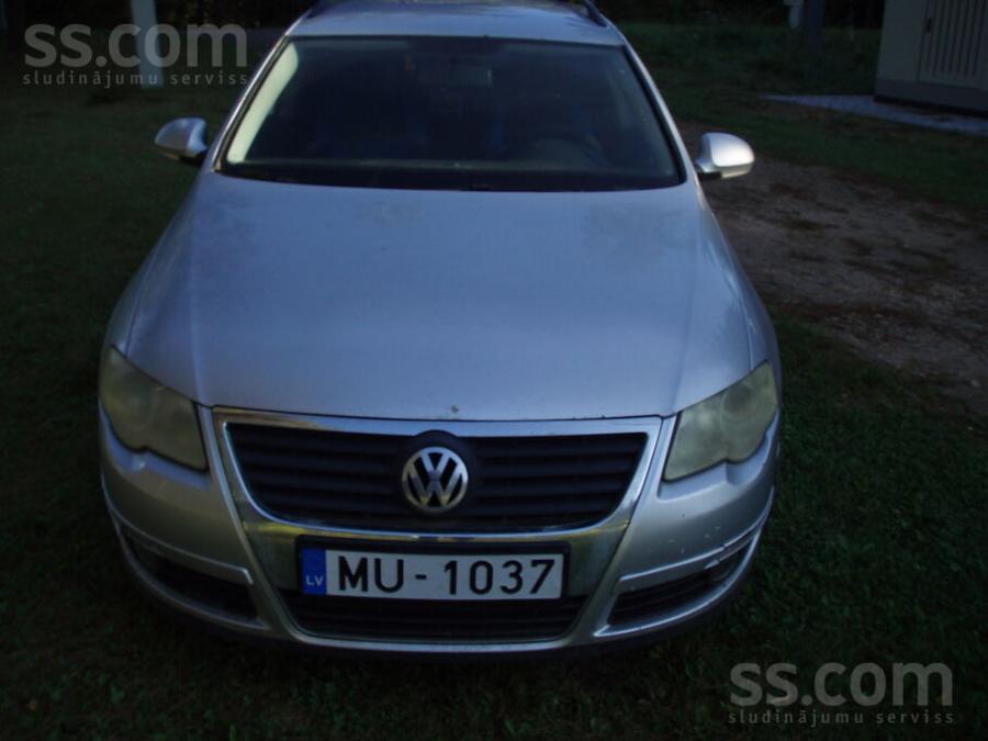 Pelēks Volkswagen Passat B6 2007 Rīga, ar dzinēja tilpumu 2.00 L un nobraukumu 308 tūkst. km par 1200 €, foto 3 vietnē AUTOMOTO.COM.LV