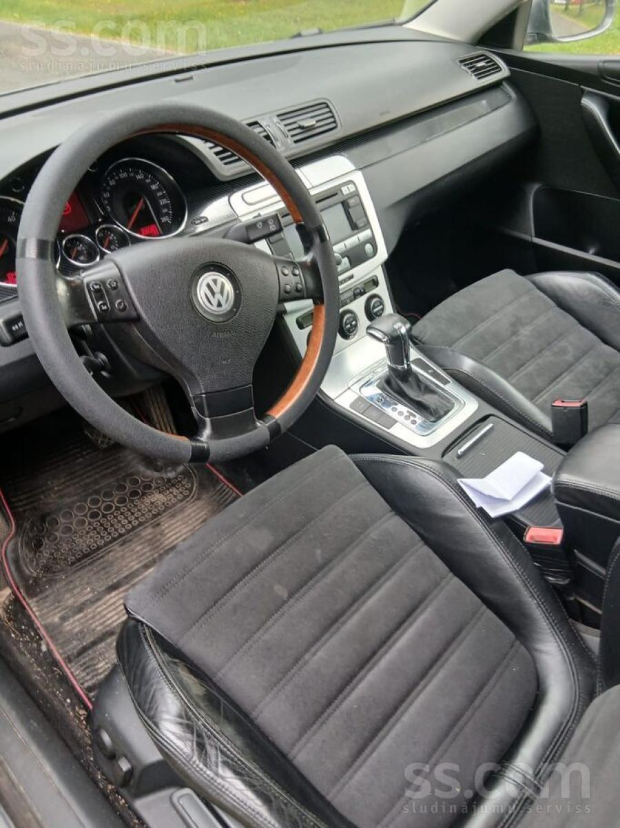 Pelēks Volkswagen Passat B6 2007 Dobele, ar dzinēja tilpumu 1.90 L un nobraukumu 357 tūkst. km par 950 €, foto 3 vietnē AUTOMOTO.COM.LV