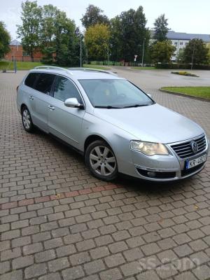 Pelēks Volkswagen Passat B6 2007 Dobele, ar dzinēja tilpumu 2.00 L un nobraukumu 386 tūkst. km par 350 €, foto  vietnē AUTOMOTO.COM.LV