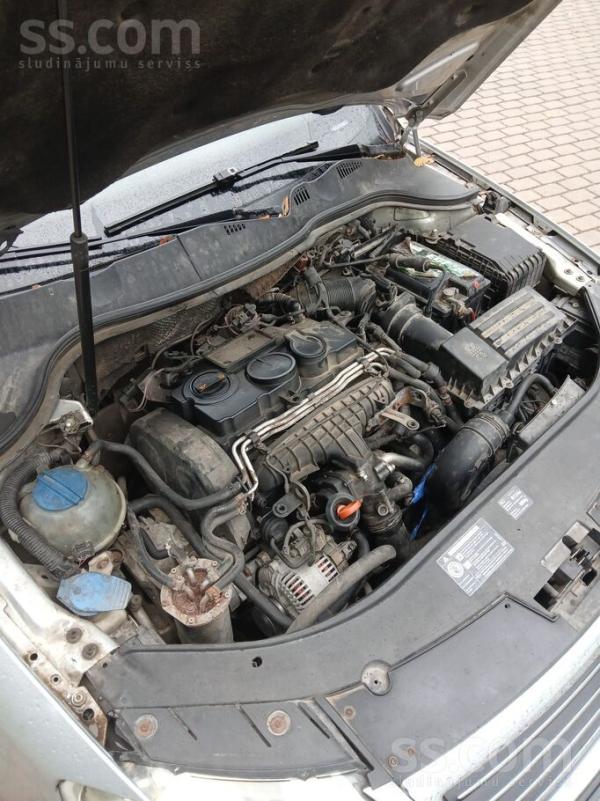Pelēks Volkswagen Passat B6 2007 Dobele, ar dzinēja tilpumu 2.00 L un nobraukumu 386 tūkst. km par 350 €, foto 8 vietnē AUTOMOTO.COM.LV