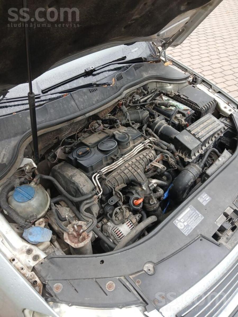 Pelēks Volkswagen Passat B6 2007 Dobele, ar dzinēja tilpumu 2.00 L un nobraukumu 386 tūkst. km par 350 €, foto 8 vietnē AUTOMOTO.COM.LV