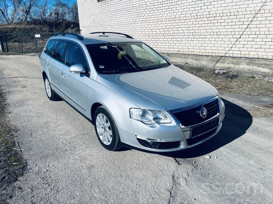 Pelēks Volkswagen Passat B6 2008 Daugavpils, ar dzinēja tilpumu 2.00 L un nobraukumu 268 tūkst. km par 2999 €, foto 2 vietnē AUTOMOTO.COM.LV