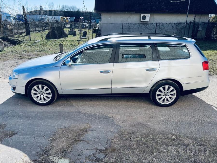 Pelēks Volkswagen Passat B6 2008 Daugavpils, ar dzinēja tilpumu 2.00 L un nobraukumu 268 tūkst. km par 2999 €, foto 5 vietnē AUTOMOTO.COM.LV