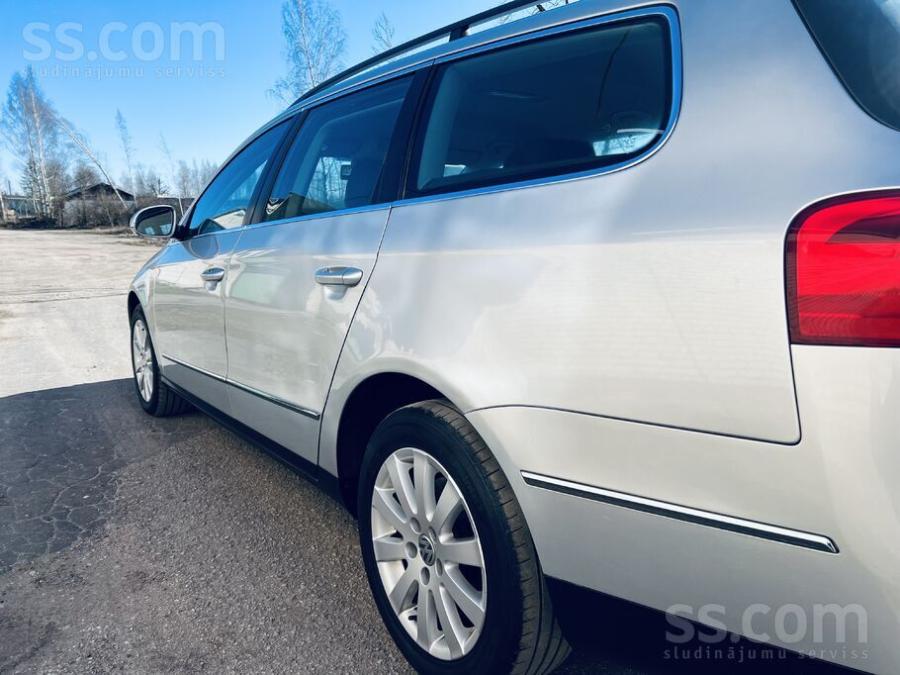 Pelēks Volkswagen Passat B6 2008 Daugavpils, ar dzinēja tilpumu 2.00 L un nobraukumu 268 tūkst. km par 2999 €, foto 11 vietnē AUTOMOTO.COM.LV