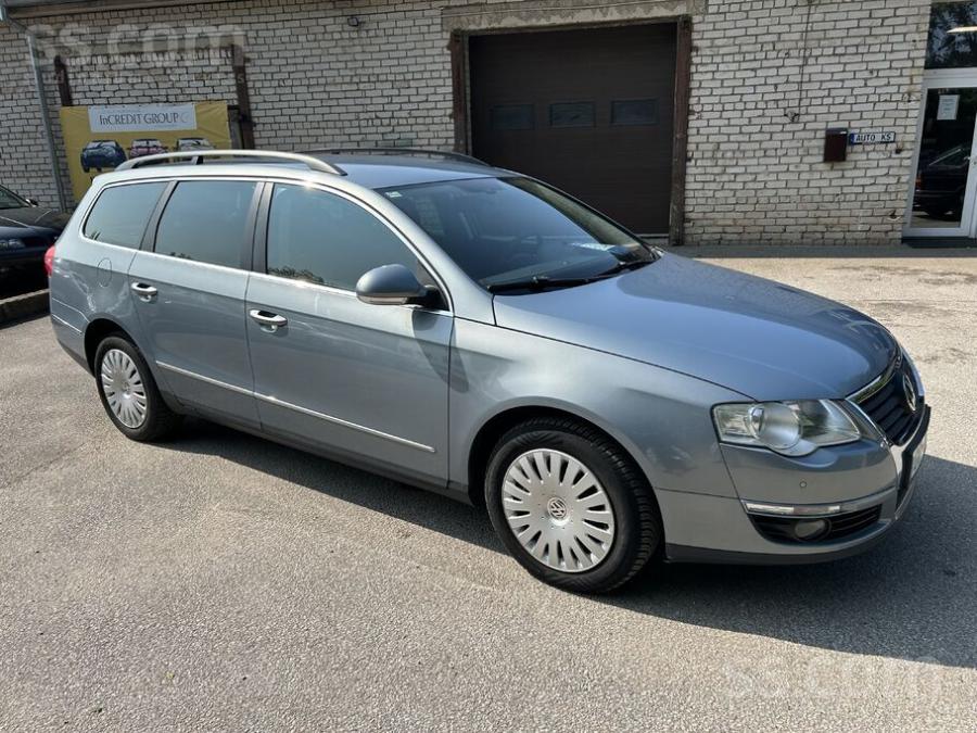 Grey Volkswagen Passat B6 2008 in Limbazi, with an engine capacity of 2.00 L and mileage of 230 thousand km for 4250 €, photo 3 on AUTOMOTO.COM.LV