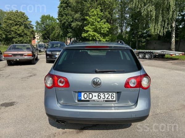 Grey Volkswagen Passat B6 2008 in Limbazi, with an engine capacity of 2.00 L and mileage of 230 thousand km for 4250 €, photo 5 on AUTOMOTO.COM.LV