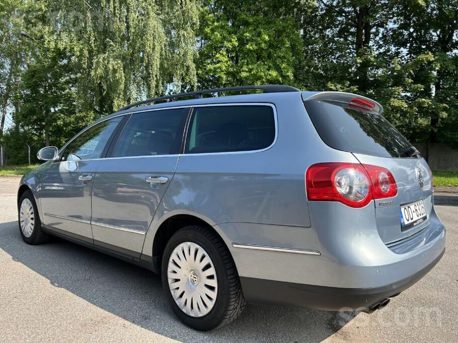 Grey Volkswagen Passat B6 2008 in Limbazi, with an engine capacity of 2.00 L and mileage of 230 thousand km for 4250 €, photo 6 on AUTOMOTO.COM.LV