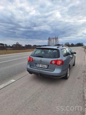 Pelēks Volkswagen Passat B6 2008 Gulbene, ar dzinēja tilpumu 2.00 L un nobraukumu 282 tūkst. km par 1100 €, foto 2 vietnē AUTOMOTO.COM.LV