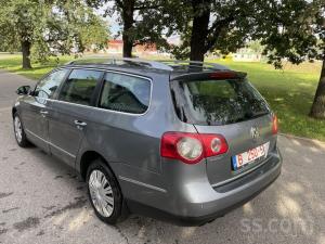 Grey Volkswagen Passat B6 2008 in Riga, with an engine capacity of 2.00 L and mileage of 0 thousand km for 2599 €, photo 3 on AUTOMOTO.COM.LV