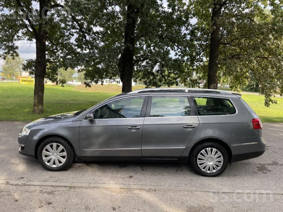 Grey Volkswagen Passat B6 2008 in Riga, with an engine capacity of 2.00 L and mileage of 0 thousand km for 2599 €, photo 4 on AUTOMOTO.COM.LV