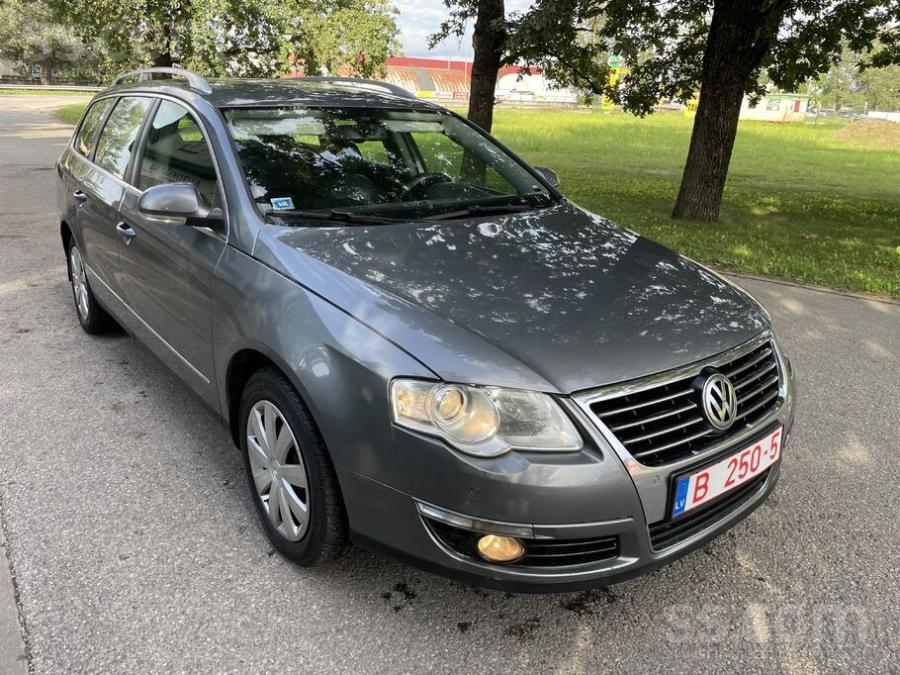 Grey Volkswagen Passat B6 2008 in Riga, with an engine capacity of 2.00 L and mileage of 0 thousand km for 2599 €, photo 5 on AUTOMOTO.COM.LV