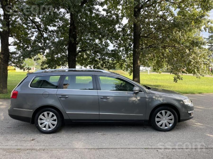 Grey Volkswagen Passat B6 2008 in Riga, with an engine capacity of 2.00 L and mileage of 0 thousand km for 2599 €, photo 7 on AUTOMOTO.COM.LV