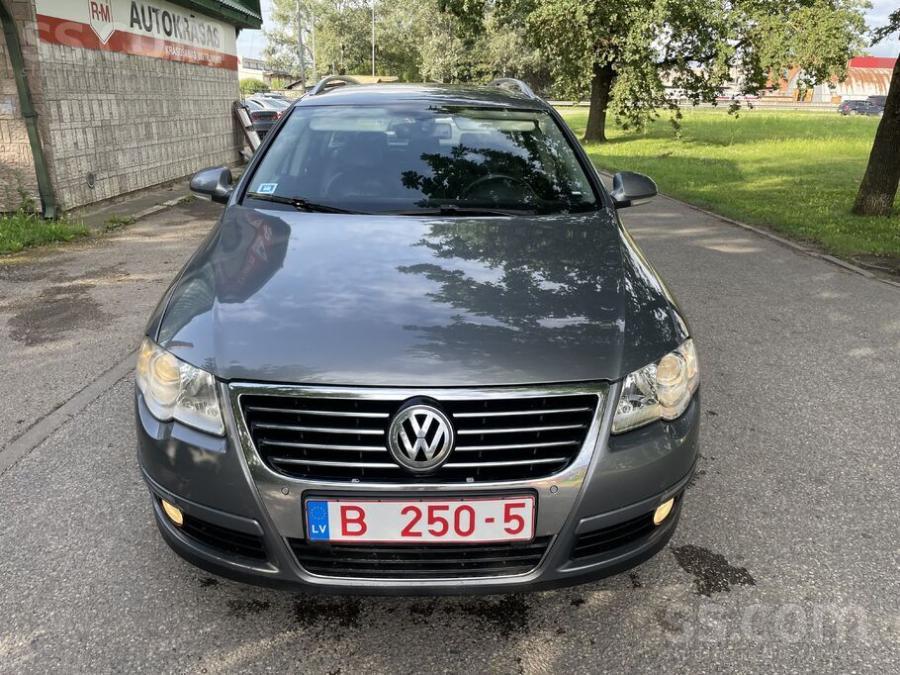 Grey Volkswagen Passat B6 2008 in Riga, with an engine capacity of 2.00 L and mileage of 0 thousand km for 2599 €, photo 9 on AUTOMOTO.COM.LV