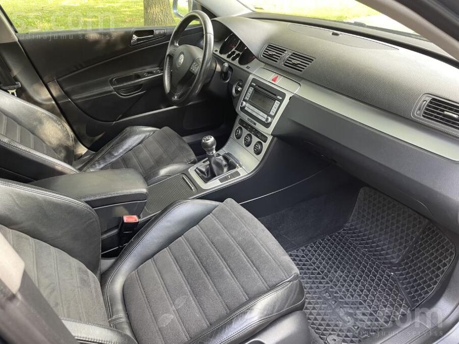 Grey Volkswagen Passat B6 2008 in Riga, with an engine capacity of 2.00 L and mileage of 0 thousand km for 2599 €, photo 13 on AUTOMOTO.COM.LV