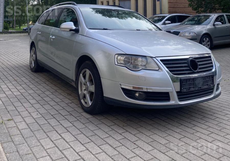 Pelēks Volkswagen Passat B6 2008 Rīga, ar dzinēja tilpumu 2.00 L un nobraukumu 258 tūkst. km par 2700 €, foto 11 vietnē AUTOMOTO.COM.LV