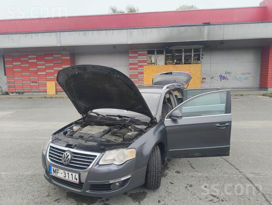 Серый Фольксваген Пассат Б6 2008 в Резекне, объемом двигателя 2.00 л и пробегом 419 тыс. км за 1200 €, фото 6 на AUTOMOTO.COM.LV