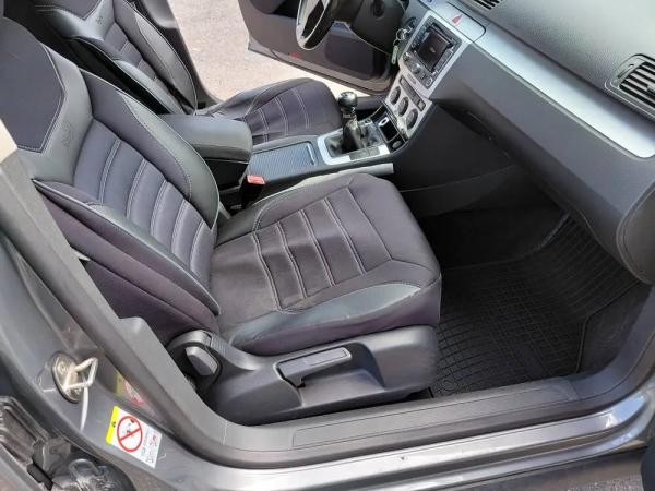Grey Volkswagen Passat B6 2008 in Talsi, with an engine capacity of 2.00 L and mileage of 326 thousand km for 2590 €, photo 7 on AUTOMOTO.COM.LV