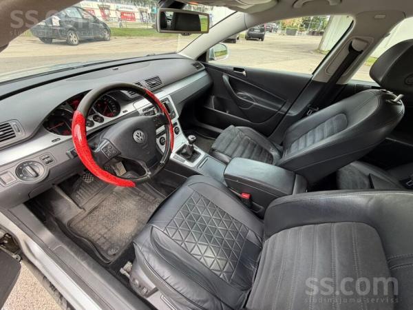 Pelēks Volkswagen Passat B6 2008 Rīga, ar dzinēja tilpumu 2.00 L un nobraukumu 304 tūkst. km par 1700 €, foto 5 vietnē AUTOMOTO.COM.LV