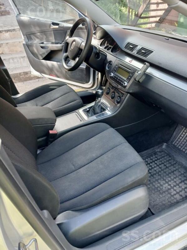 Pelēks Volkswagen Passat B6 2008 Krāslava, ar dzinēja tilpumu 2.00 L un nobraukumu 257 tūkst. km par 2100 €, foto 5 vietnē AUTOMOTO.COM.LV
