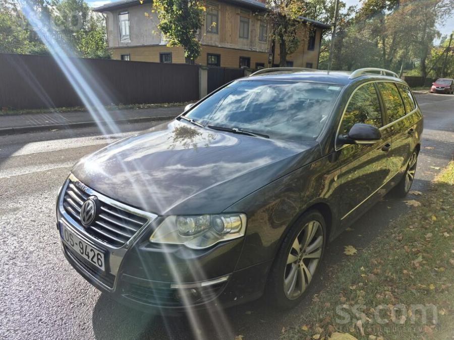 Pelēks Volkswagen Passat B6 2008 Rīga, ar dzinēja tilpumu 2.00 L un nobraukumu 368 tūkst. km par 2000 €, foto 5 vietnē AUTOMOTO.COM.LV