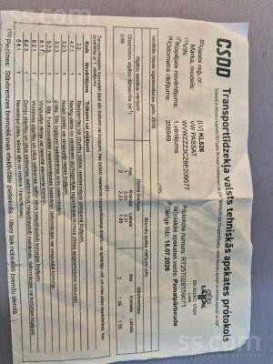 Pelēks Volkswagen Passat B6 2008 Rīga, ar dzinēja tilpumu 2.00 L un nobraukumu 368 tūkst. km par 2000 €, foto 13 vietnē AUTOMOTO.COM.LV