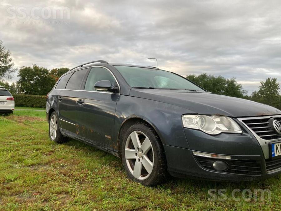 Pelēks Volkswagen Passat B6 2008 Rīga, ar dzinēja tilpumu 2.00 L un nobraukumu 524 tūkst. km par 450 €, foto 1 vietnē AUTOMOTO.COM.LV