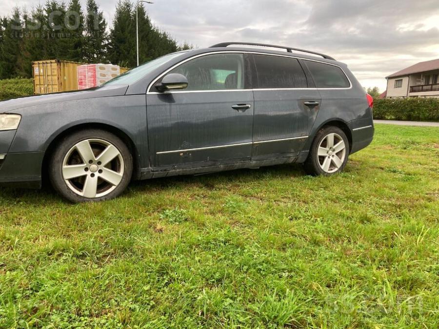 Pelēks Volkswagen Passat B6 2008 Rīga, ar dzinēja tilpumu 2.00 L un nobraukumu 524 tūkst. km par 450 €, foto 3 vietnē AUTOMOTO.COM.LV