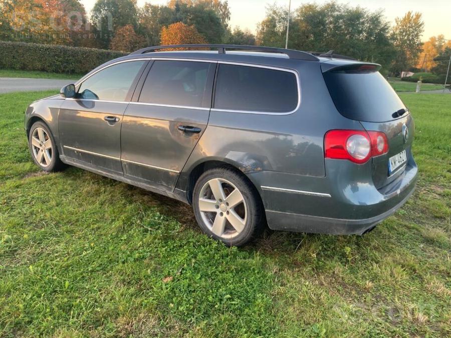 Pelēks Volkswagen Passat B6 2008 Rīga, ar dzinēja tilpumu 2.00 L un nobraukumu 524 tūkst. km par 450 €, foto 6 vietnē AUTOMOTO.COM.LV