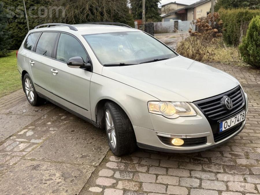 Pelēks Volkswagen Passat B6 2009 Rīga, ar dzinēja tilpumu 2.00 L un nobraukumu 321 tūkst. km par 2350 €, foto 8 vietnē AUTOMOTO.COM.LV