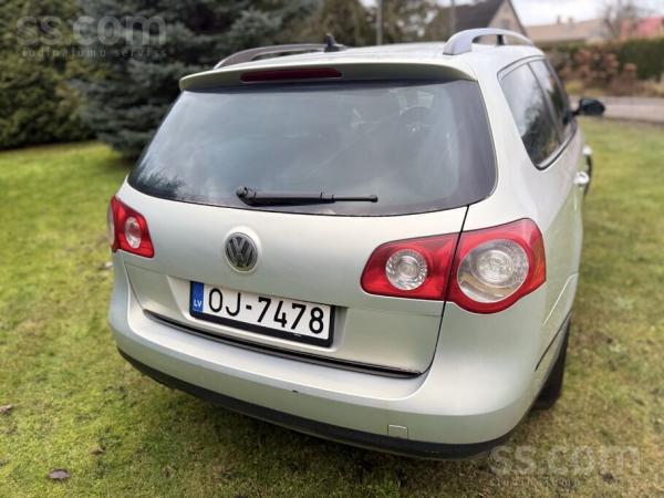 Grey Volkswagen Passat B6 2009 in Riga, with an engine capacity of 2.00 L and mileage of 321 thousand km for 2250 €, photo 10 on AUTOMOTO.COM.LV