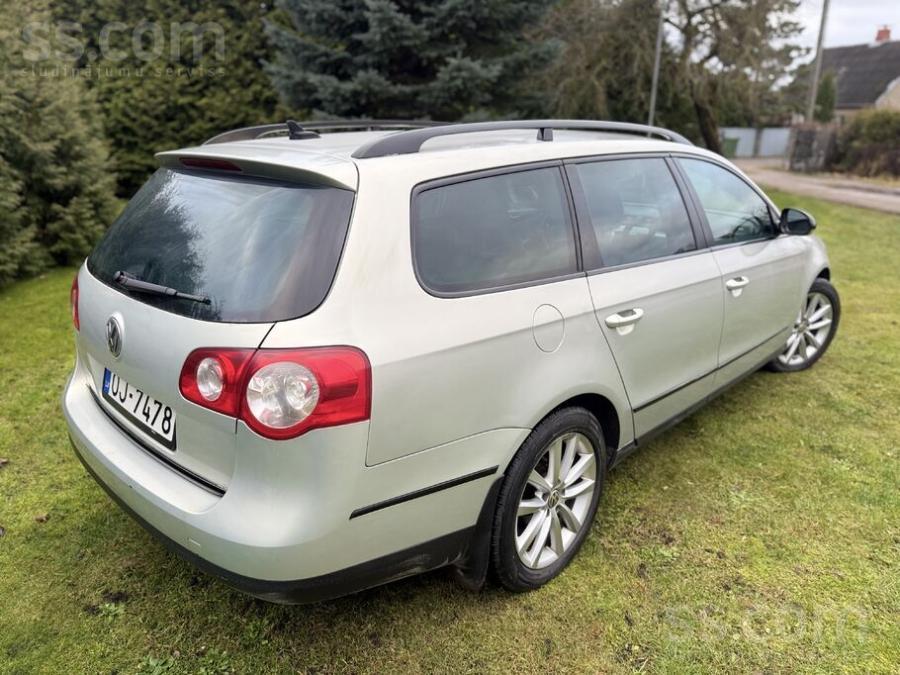 Pelēks Volkswagen Passat B6 2009 Rīga, ar dzinēja tilpumu 2.00 L un nobraukumu 321 tūkst. km par 2350 €, foto 22 vietnē AUTOMOTO.COM.LV