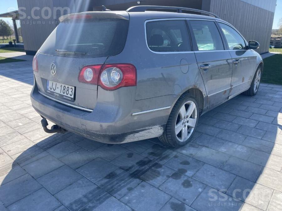 Pelēks Volkswagen Passat B6 2009 Jelgava, ar dzinēja tilpumu 2.00 L un nobraukumu 450 tūkst. km par 480 €, foto 4 vietnē AUTOMOTO.COM.LV