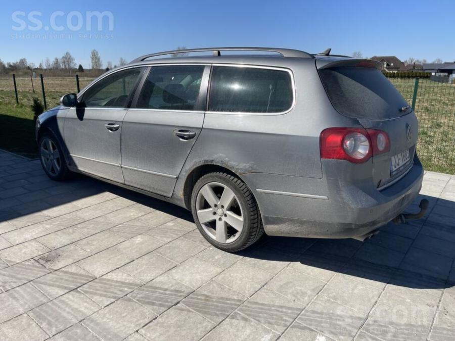 Pelēks Volkswagen Passat B6 2009 Jelgava, ar dzinēja tilpumu 2.00 L un nobraukumu 450 tūkst. km par 480 €, foto 5 vietnē AUTOMOTO.COM.LV