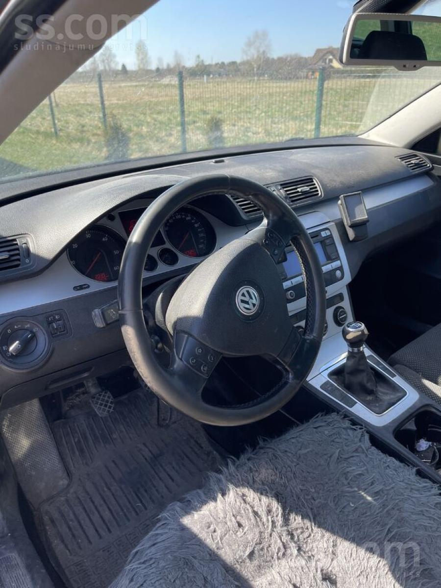 Pelēks Volkswagen Passat B6 2009 Jelgava, ar dzinēja tilpumu 2.00 L un nobraukumu 450 tūkst. km par 480 €, foto 6 vietnē AUTOMOTO.COM.LV