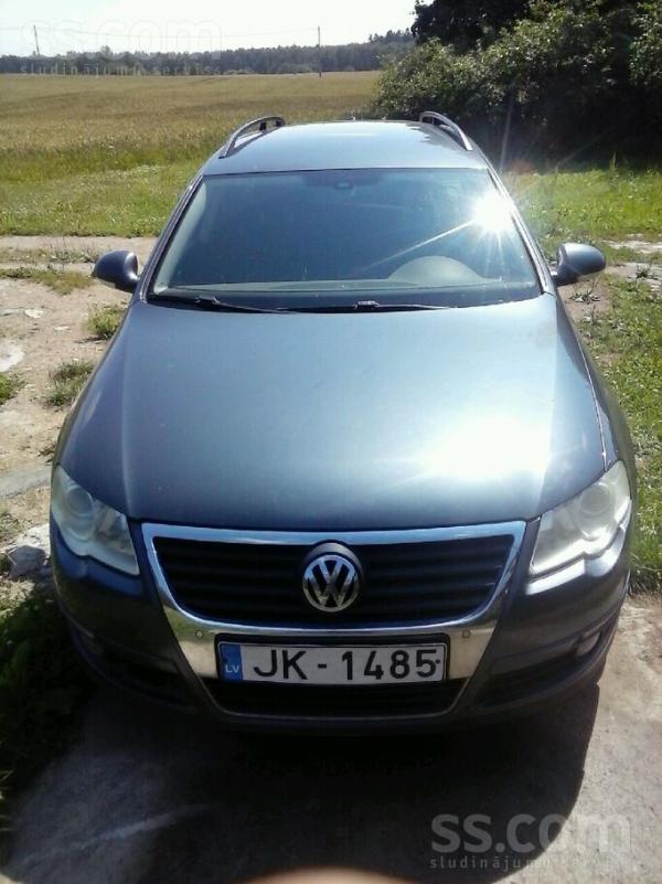 Pelēks Volkswagen Passat B6 2009 Dobele, ar dzinēja tilpumu 2.00 L un nobraukumu 296 tūkst. km par 600 €, foto 1 vietnē AUTOMOTO.COM.LV