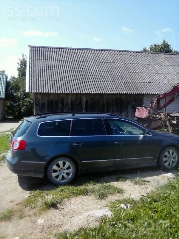 Pelēks Volkswagen Passat B6 2009 Dobele, ar dzinēja tilpumu 2.00 L un nobraukumu 296 tūkst. km par 600 €, foto 2 vietnē AUTOMOTO.COM.LV