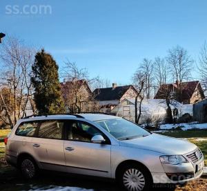 Grey Volkswagen Passat B6 2009 in Liepaja, with an engine capacity of 1.90 L and mileage of 208 thousand km for 1270 €, photo  on AUTOMOTO.COM.LV