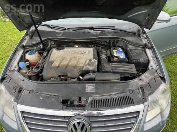 Grey Volkswagen Passat B6 2009 in Dobele, with an engine capacity of 2.00 L and mileage of 397 thousand km for 1150 €, photo 10 on AUTOMOTO.COM.LV