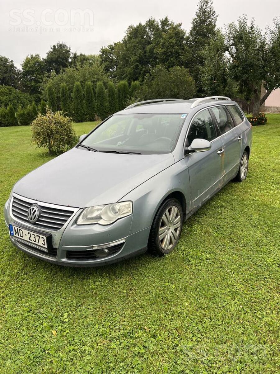 Pelēks Volkswagen Passat B6 2009 Dobele, ar dzinēja tilpumu 2.00 L un nobraukumu 397 tūkst. km par 1150 €, foto 1 vietnē AUTOMOTO.COM.LV