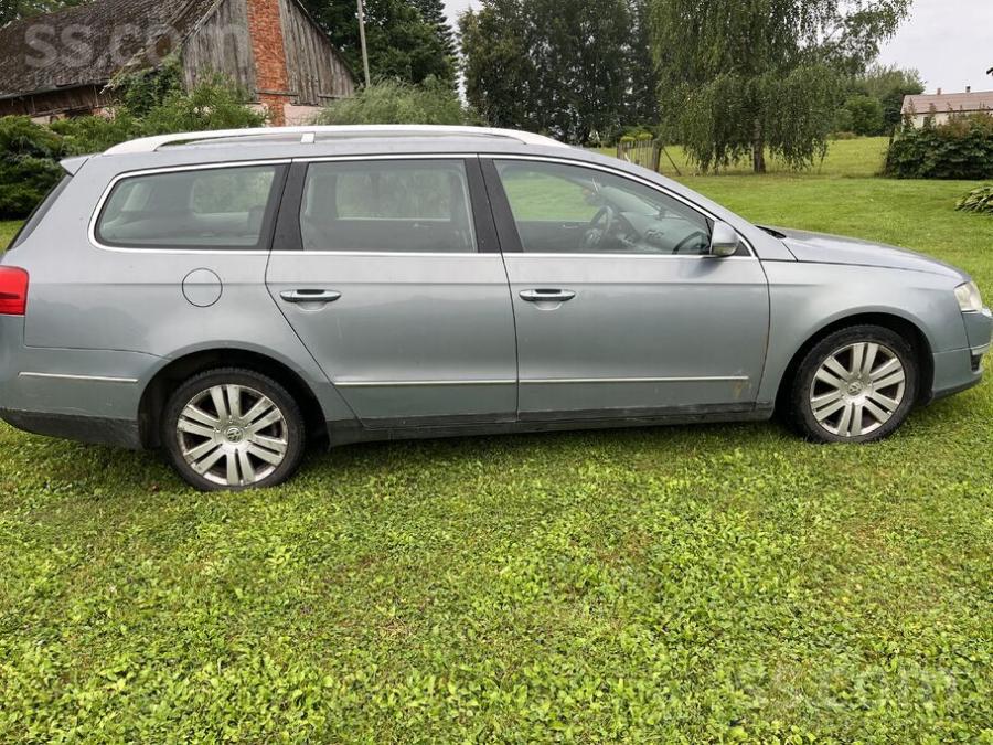 Pelēks Volkswagen Passat B6 2009 Dobele, ar dzinēja tilpumu 2.00 L un nobraukumu 397 tūkst. km par 1150 €, foto 6 vietnē AUTOMOTO.COM.LV