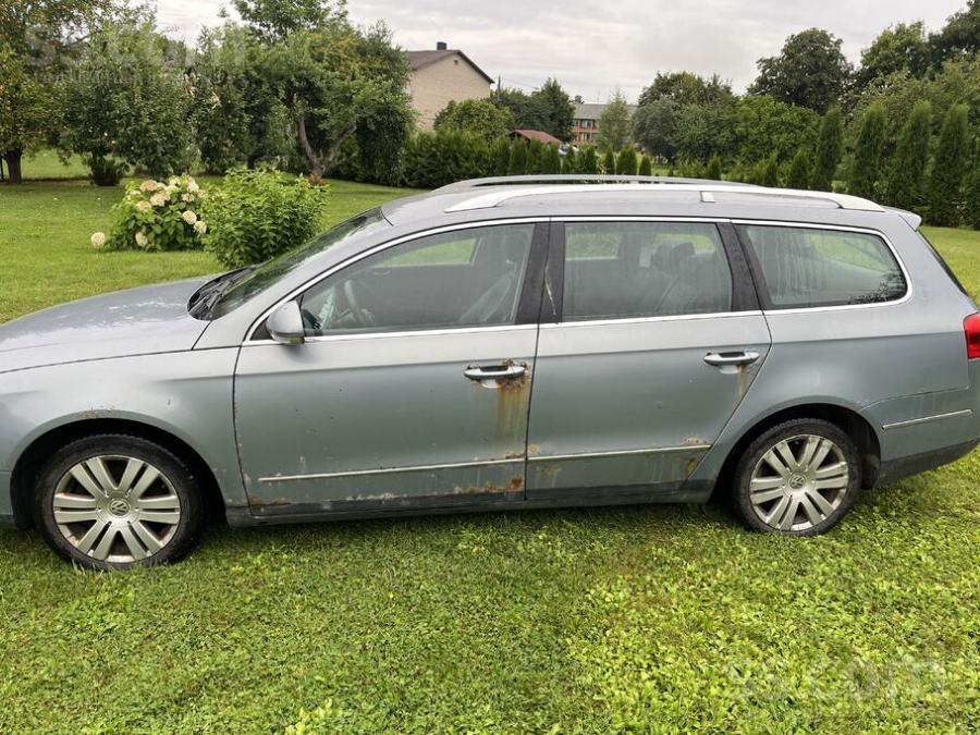 Pelēks Volkswagen Passat B6 2009 Dobele, ar dzinēja tilpumu 2.00 L un nobraukumu 397 tūkst. km par 1150 €, foto 7 vietnē AUTOMOTO.COM.LV