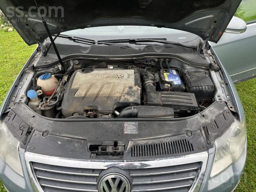 Pelēks Volkswagen Passat B6 2009 Dobele, ar dzinēja tilpumu 2.00 L un nobraukumu 397 tūkst. km par 1150 €, foto 11 vietnē AUTOMOTO.COM.LV