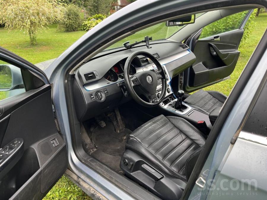 Pelēks Volkswagen Passat B6 2009 Dobele, ar dzinēja tilpumu 2.00 L un nobraukumu 397 tūkst. km par 1150 €, foto 12 vietnē AUTOMOTO.COM.LV