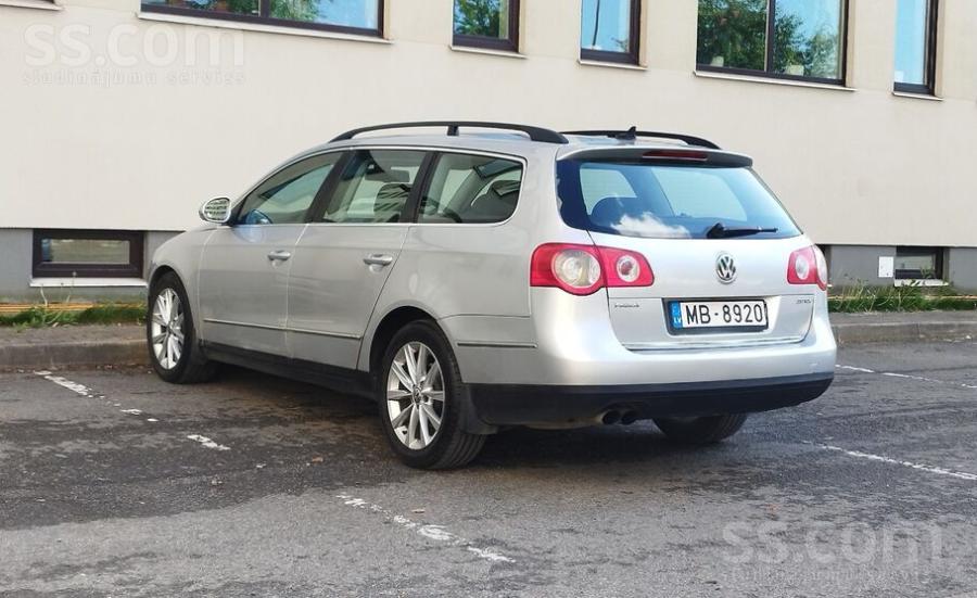 Grey Volkswagen Passat B6 2010 in Riga, with an engine capacity of 2.00 L and mileage of 465 thousand km for 1750 €, photo 6 on AUTOMOTO.COM.LV
