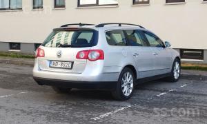 Grey Volkswagen Passat B6 2010 in Riga, with an engine capacity of 2.00 L and mileage of 465 thousand km for 1750 €, photo 7 on AUTOMOTO.COM.LV